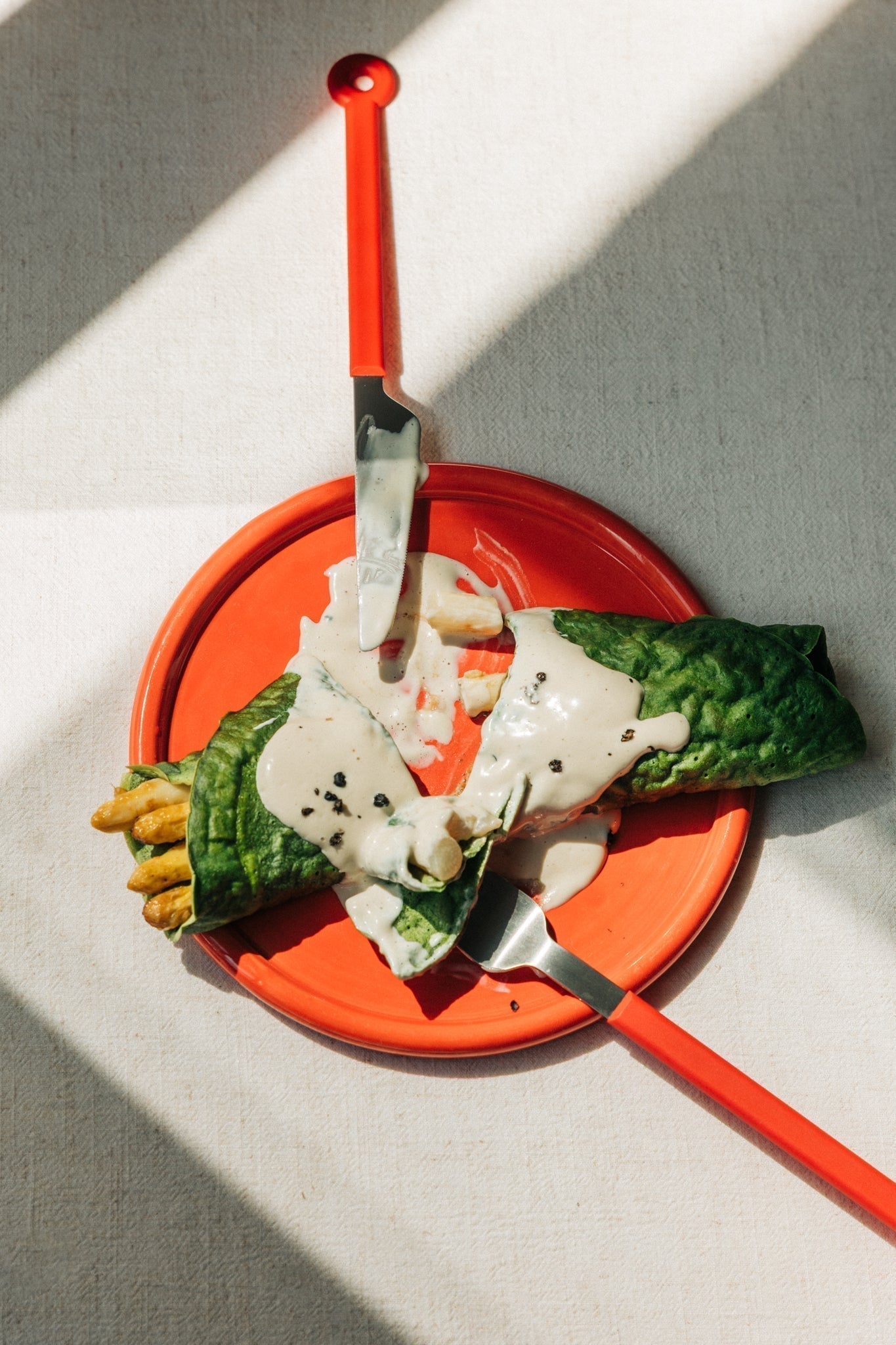 Ofenspargel mit Miso Hollandaise & Kräuter-Crêpes | Rezept – miso miso